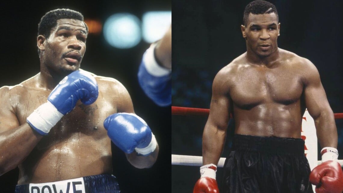 Why did Mike Tyson deny fighting the Olympic medalist Riddick Bowe?