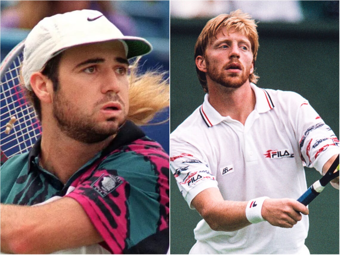 Andre Agassi had cracked the code to Boris Becker's huge serve that ...