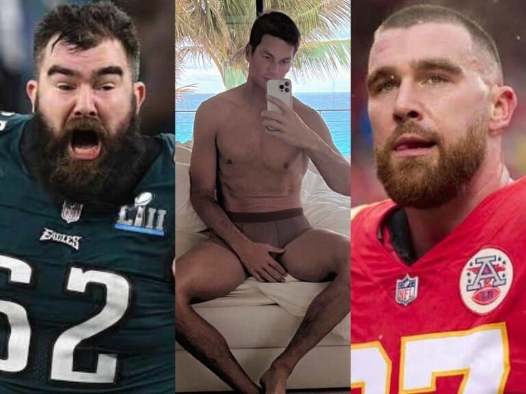 "Learned a few things from Gisele," Travis and Jason Kelce cheekily troll Tom Brady for 'hot ...