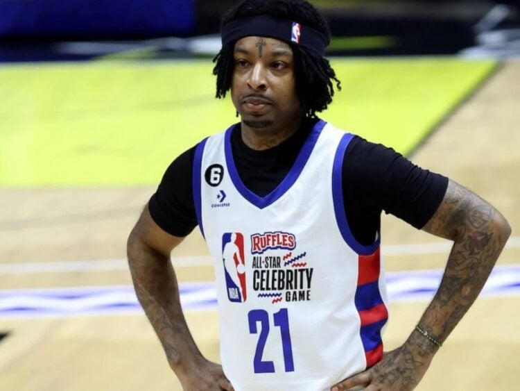 "Do your thing 21," Rapper 21 Savage scores the 21st point for Team ...