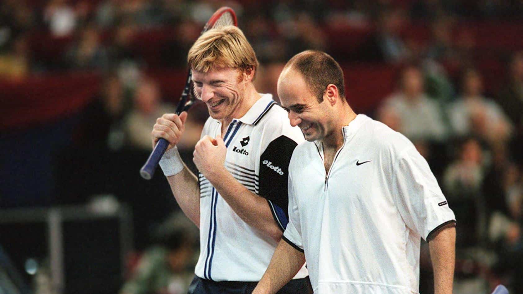 Andre Agassi had cracked the code to Boris Becker's huge serve that ...