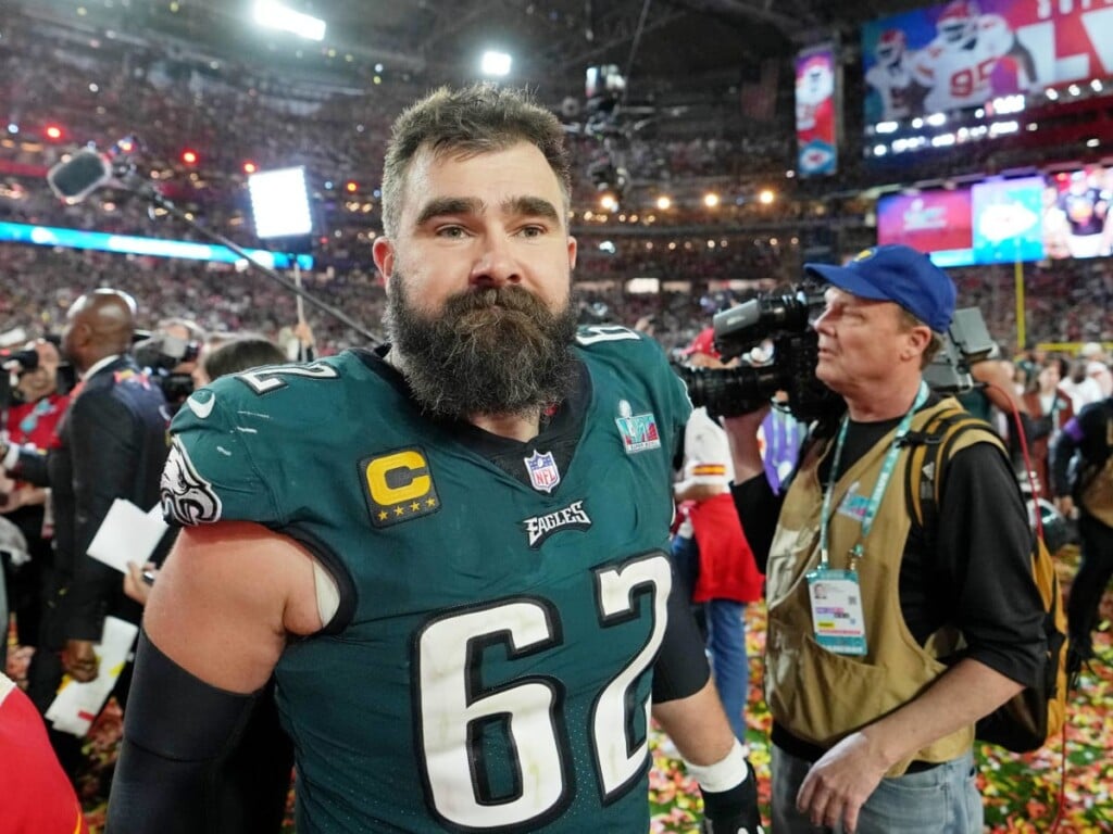 "I ain't f***ing done," Jason Kelce delays his retirement thoughts and ...