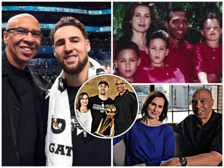 Who are Klay Thompson’s parents, Julie White and Mychal Thompson?