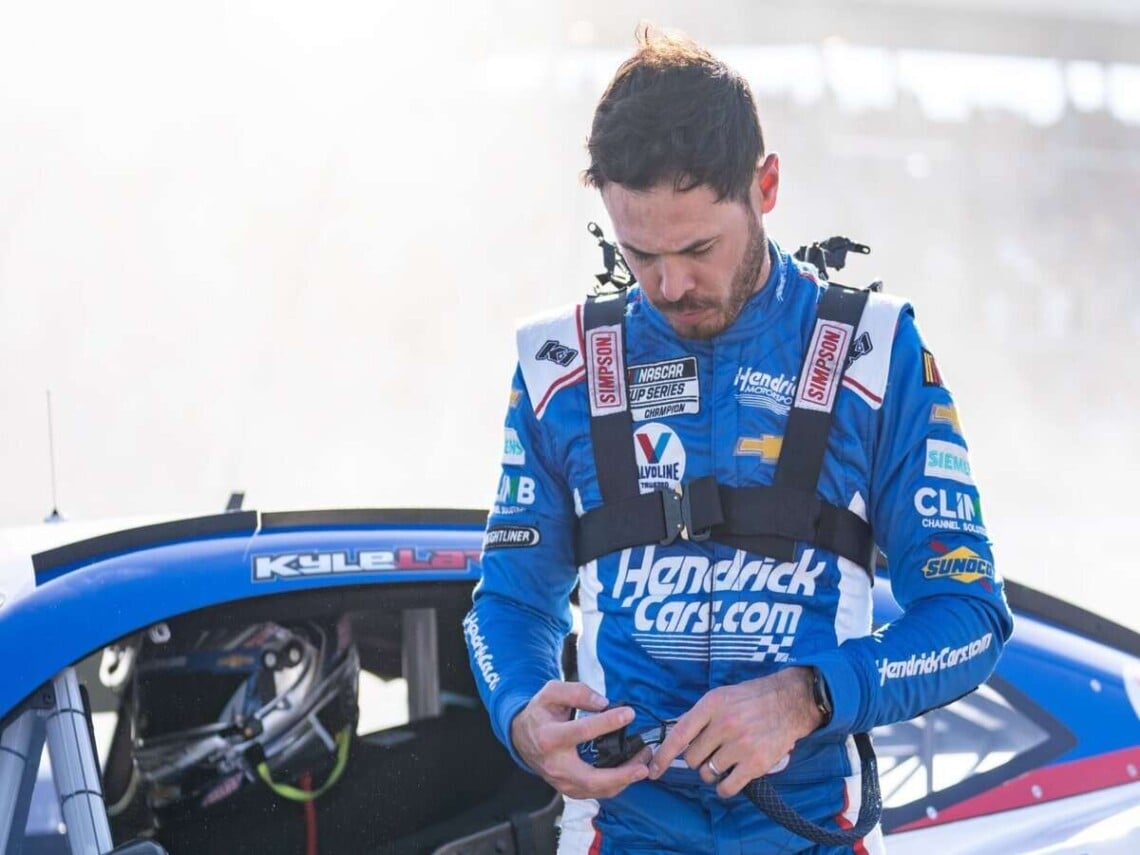 Kyle Larson is set to race in the Darlington Xfinity Series race for ...