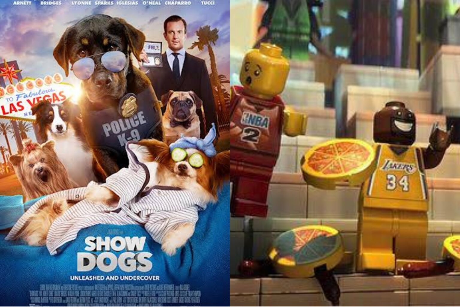 Which movies has Shaquille O'Neal acted in?