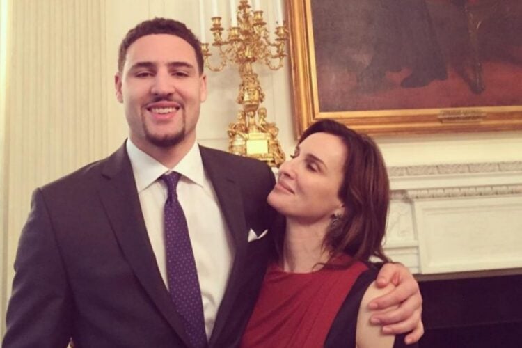 Who are Klay Thompson’s parents, Julie White and Mychal Thompson?