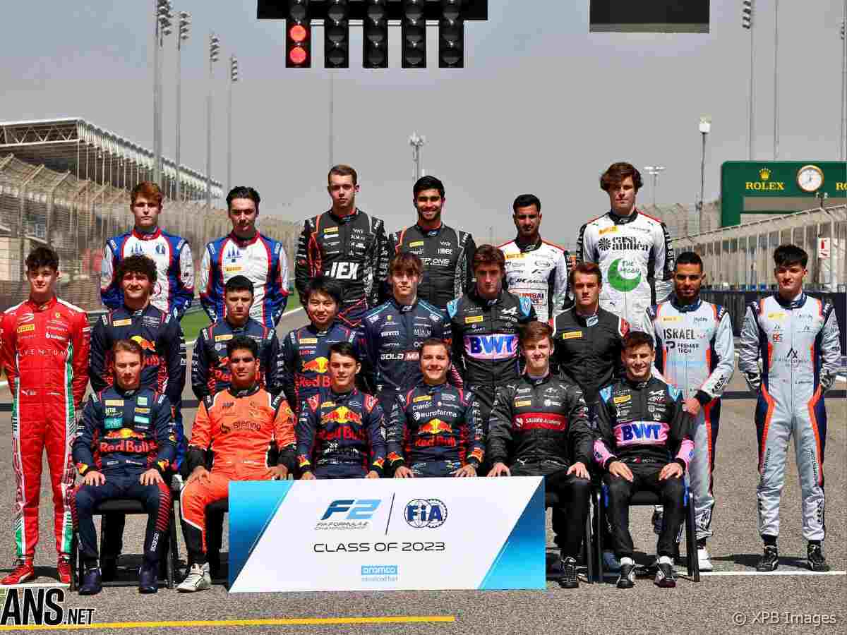 How much do F2 drivers make when compared to F1 drivers?