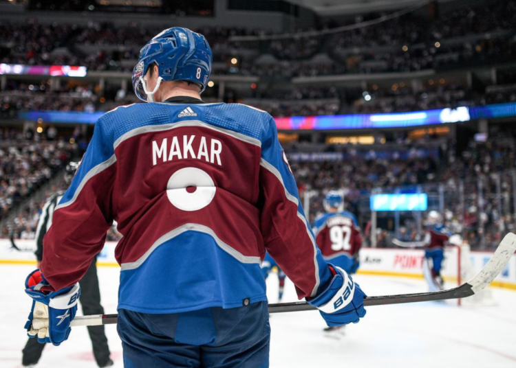 Cale Makar out with lower-body injury during game against Red Wings ...