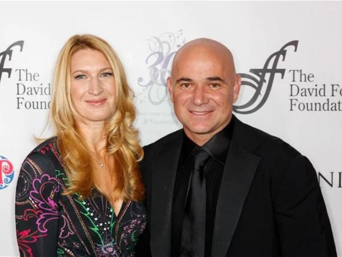 Who is Andre Agassi’s wife Steffi Graff and how many children do they have?