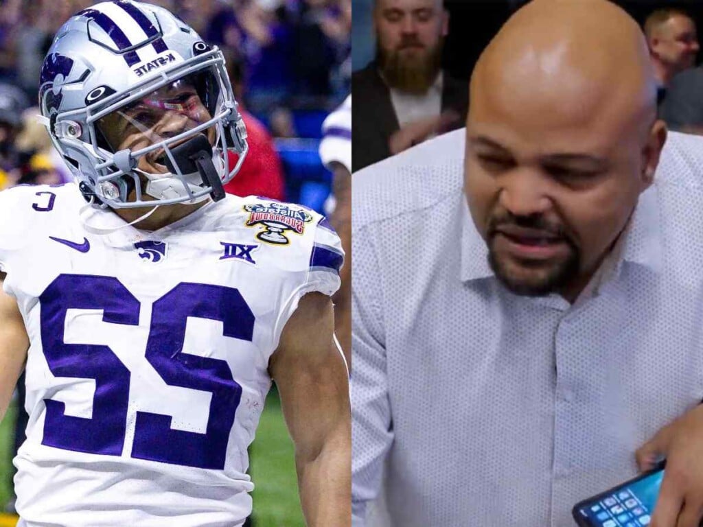 WATCH: Cowboys scout Chris Vaughn gets EMOTIONAL after the team drafts ...