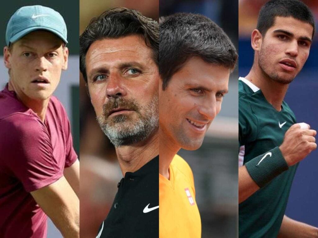 Jannik Sinner gets compared to Novak Djokovic and Carlos Alcaraz by Patrick Mouratoglou ...