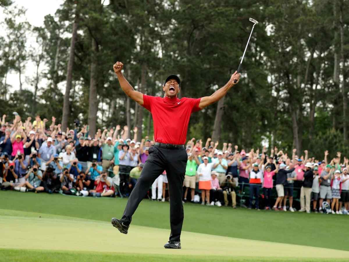 When and how did Tiger Woods complete 'the Tiger Slam'