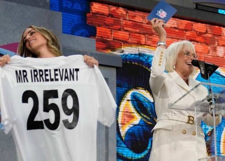 Who is 2023's Mr. Irrelevant?