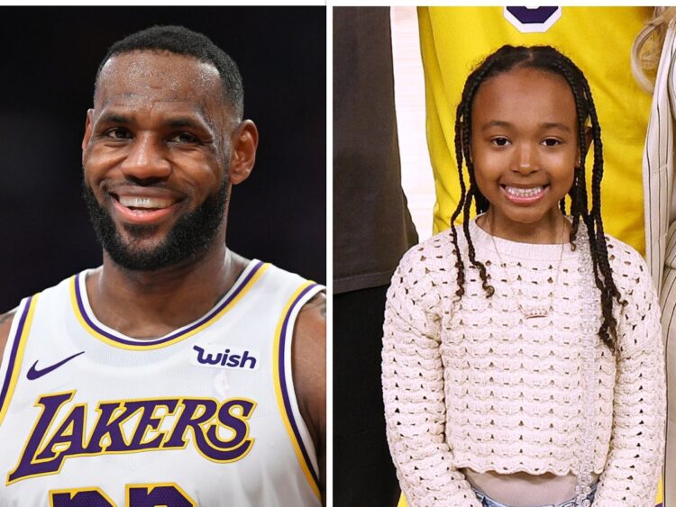"Star in the making" - LeBron James' 8-year-old daughter Zhuri is a ...