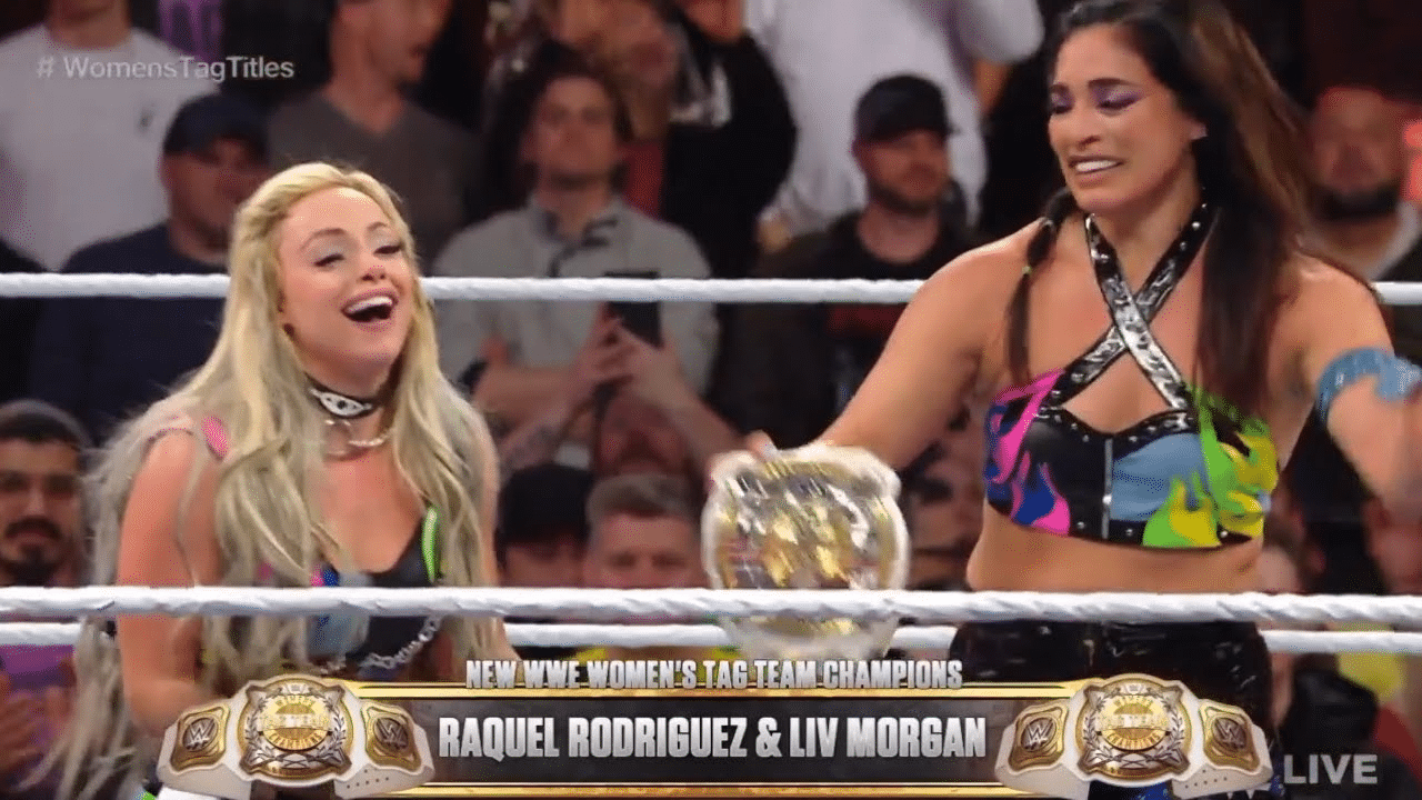 "Looks like Triple H is back," WWE universe rejoices as Liv Morgan and Raquel Rodriguez win the ...