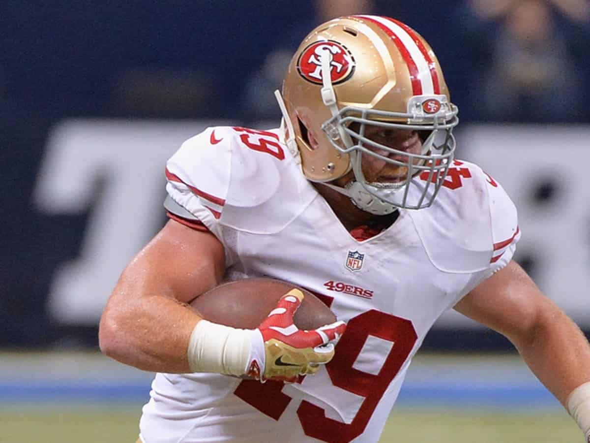"F**ing traitor!" Former 49ers fullback Bruce Miller 'threatens to execute' the member of U.S ...