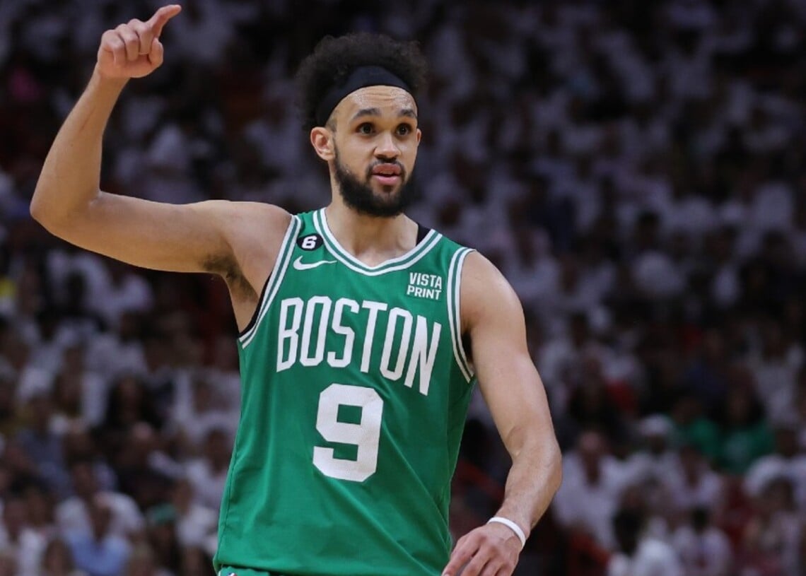 "INSTANT CLASSIC" - Watch Derrick White force Game 7 with wild game ...