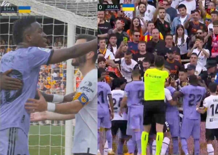 WATCH: Vinicius Jr. faces racial chants of 'M*no M*no' during Valencia ...