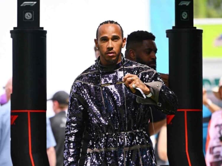 “Dripping with racism”- Fans react as Lewis Hamilton gets blasted by ...