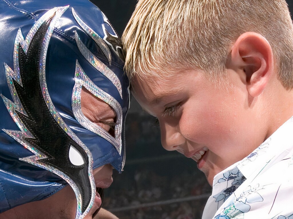 WATCH: Dominik Mysterio’s first appearance in WWE cheering on his dad ...