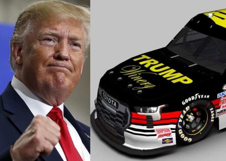 Donald Trump-paint scheme returns to NASCAR despite the political ban
