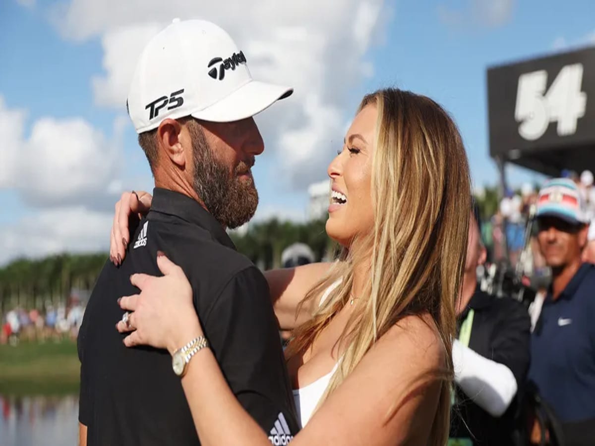 WATCH: Paulina Gretzky celebrates Dustin Johnson’s birthday while ...