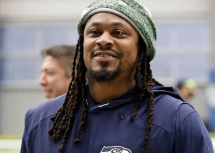 "Yo Boi made it to the big screen!" Former NFL RB Marshawn Lynch stars ...