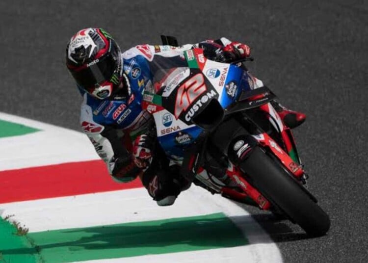 Alex Rins crashes out in the Mugello MotoGP sprint, ruled out of Sunday ... Alex Rins crashes out in the Mugello MotoGP sprint, ruled out of Sunday ...