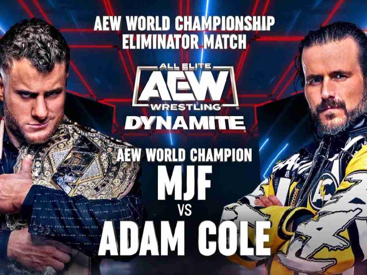 MJF savagely burns Adam Cole during a heated promo segment on AEW ... MJF savagely burns Adam Cole during a heated promo segment on AEW ...
