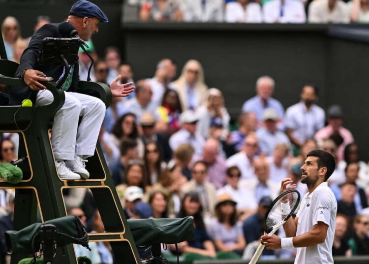 Watch Novak Djokovic Gets Furious With The Crowd And Chair Umpire Over