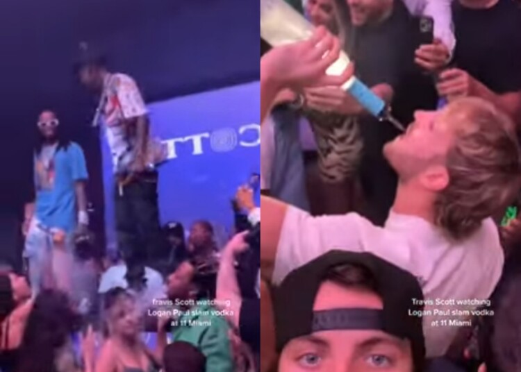 When Utopia Singer Travis Scott Was Shocked By Wwe Superstar Logan Paul