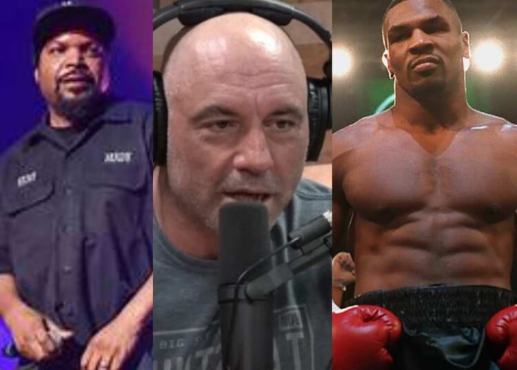"Just here to whoop your a**," Joe Rogan and Ice Cube hilariously ...