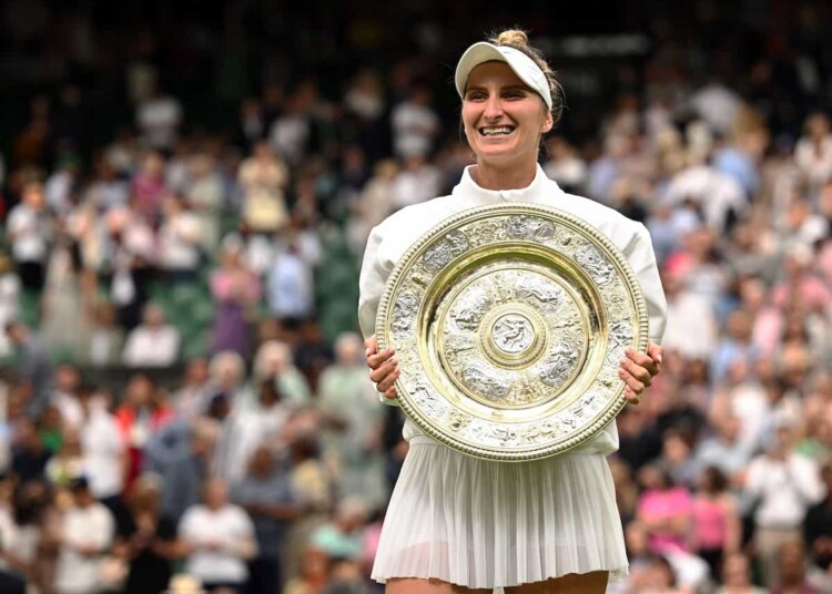 Marketa Vondrousova rises from the ashes as she lifts the Wimbledon ...