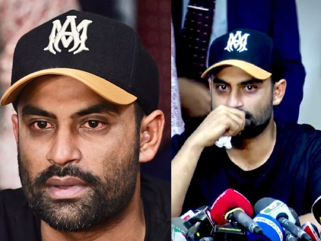 WATCH: Bangladesh captain Tamim Iqbal bursts into tears while ...