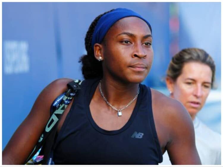 WATCH: Coco Gauff makes a RAFAEL NADALESQUE rescue of a crying kid as ...