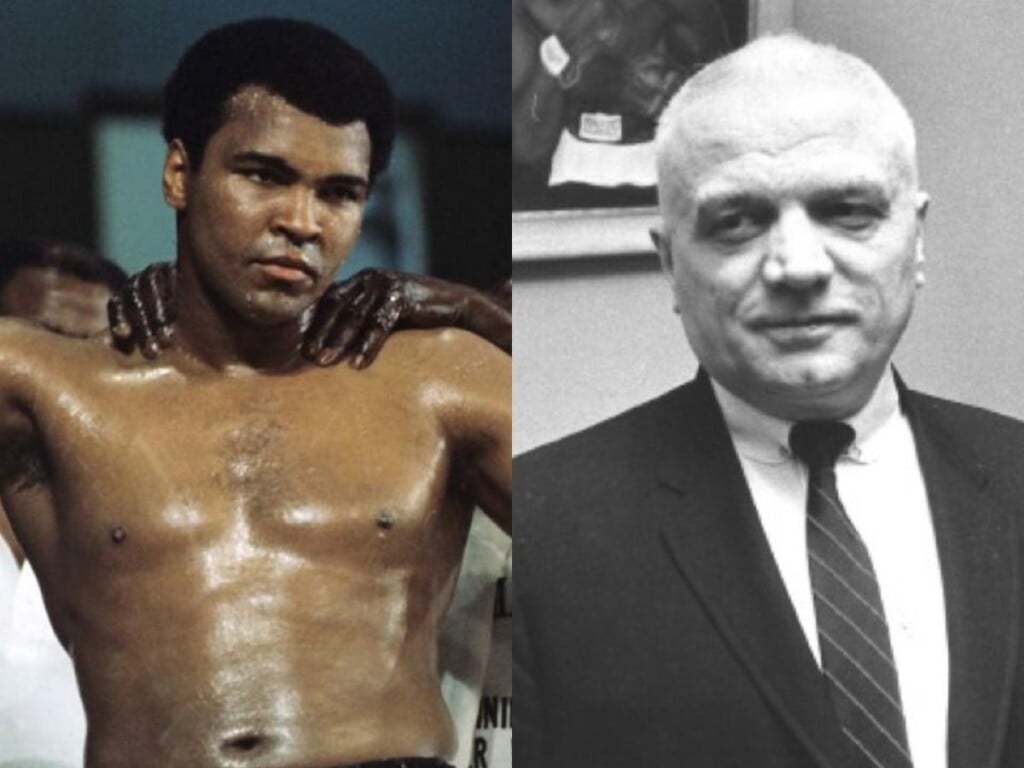 WATCH: "He's the Bible of boxing" - Muhammad Ali hilariously introduces 'ugly face' Cus D'amato