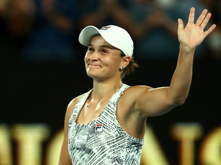 Ash Barty turns coach for her nieces, brings her new baby to the court ...