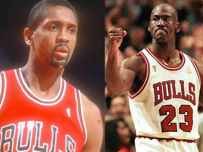 "I’m going to break both of your legs" - Michael Jordan's teammate got ...