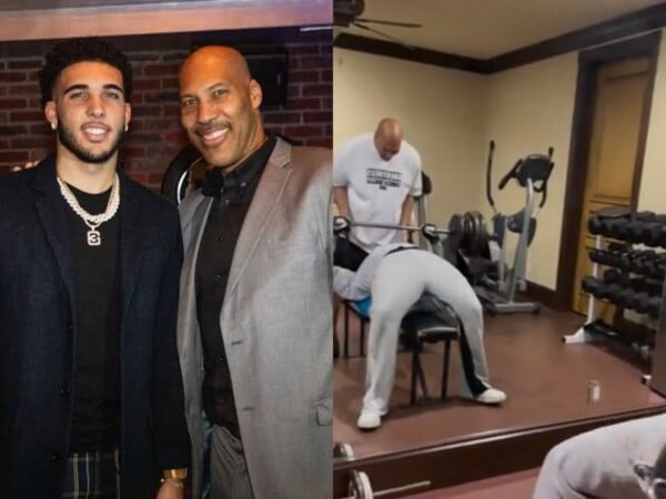 "Trying to kill another son's career" - LaVar Ball shares workout video ...