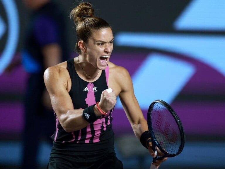 WATCH: "I hope back in Greece they're not p*****d at me," Maria Sakkari ...