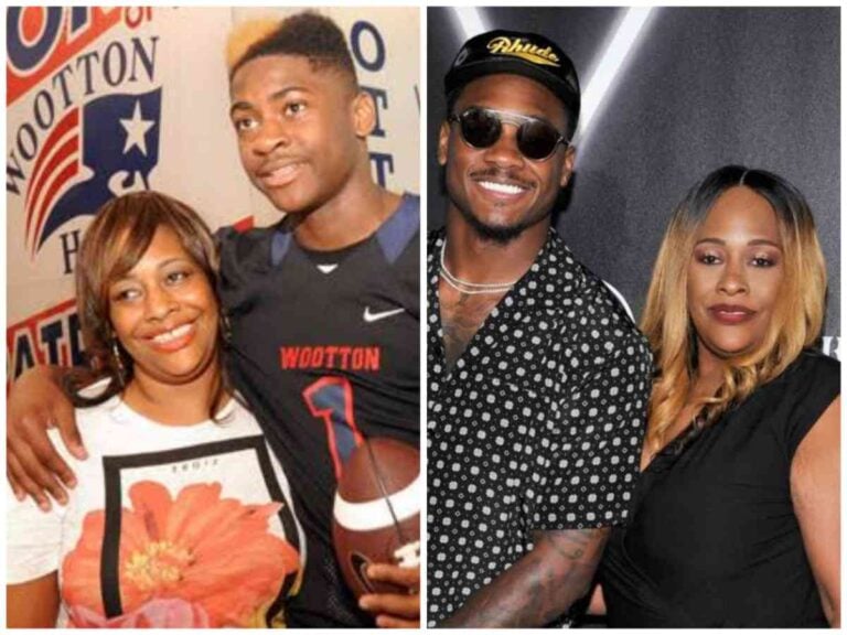 Who are Stefon Diggs' parents Stephanie Diggs and Aron Diggs?