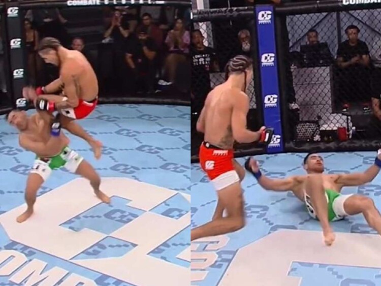 Watch Jorge Masvidals Doppelganger Recreates Iconic Fastest Ufc Ko