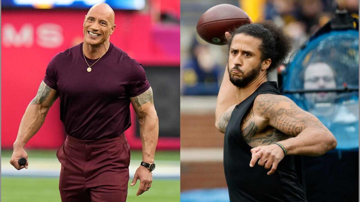Dwayne Johnson met Colin Kaepernick a few months back about the QB ... Dwayne Johnson met Colin Kaepernick a few months back about the QB ...