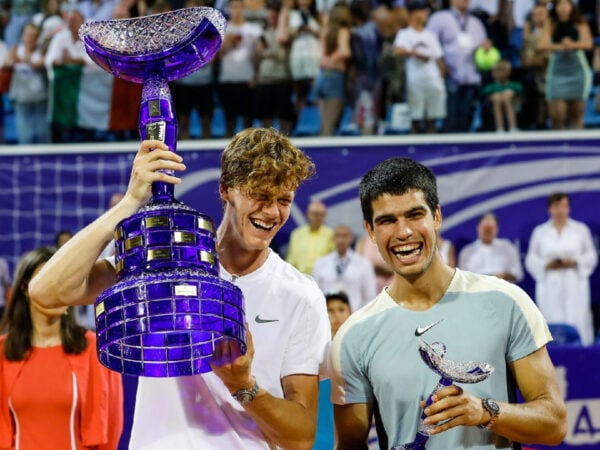 Jannik Sinner will overshadow Carlos Alcaraz in 2024 claims Patrick Mouratoglou showering praise ...