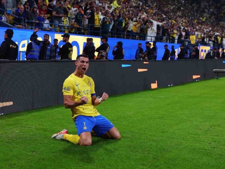 WATCH: Cristiano Ronaldo’s OUTRAGEOUS finish from yards outside the box ...