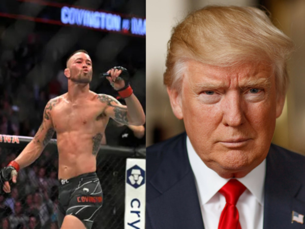 With Donald Trump ringside, stakes for Colby Covington's 'last' title ...
