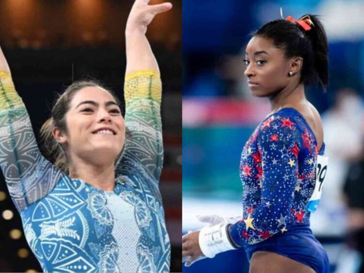 Artistic gymnast Georgia Godwin gives nod to Simone Biles following her ...
