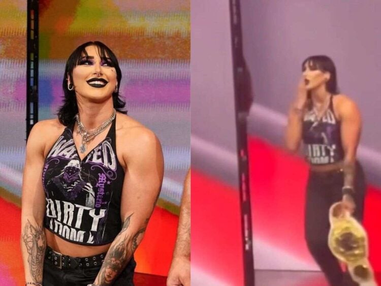 WATCH: Rhea Ripley caught blowing a kiss to top Raw Superstar instead of Dominik Mysterio after ...
