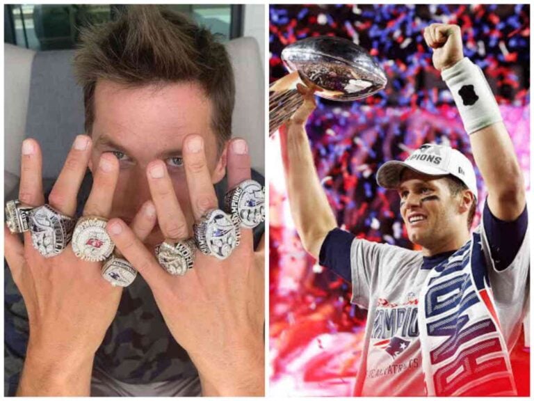 How many rings does Tom Brady have?