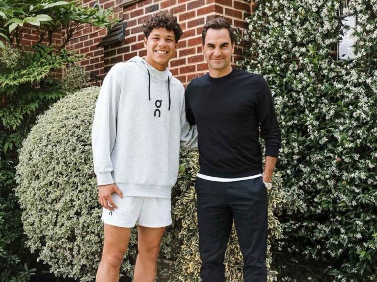 "He has retained his humility," Ben Shelton awed by Roger Federer's ...